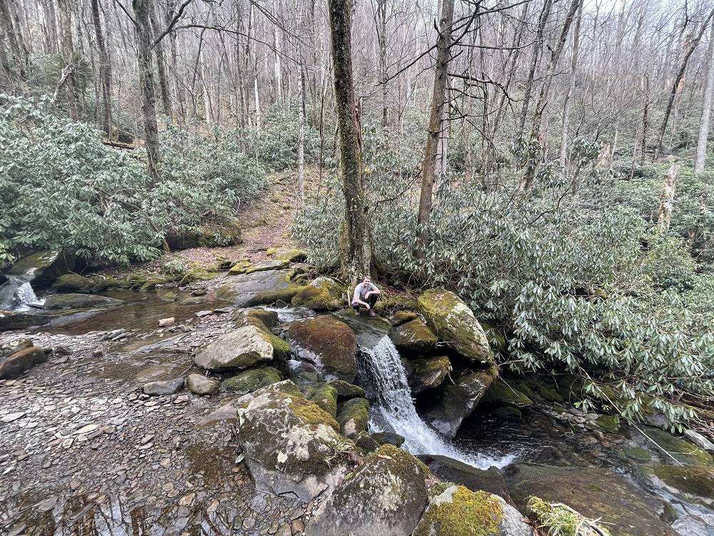 Inadu Creek Crossing via Snakes Den Ridge Trail | Bear Tracts